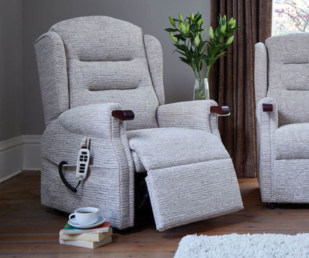Sitting Pretty Hardwick Letterbox Back Dual Motor Riser Recliner Chair | Furnituredirectuk.net
